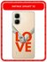Чехол на Infinix Smart 10 / Инфиникс Смарт 10 с принтом "Love holding hands - 14...