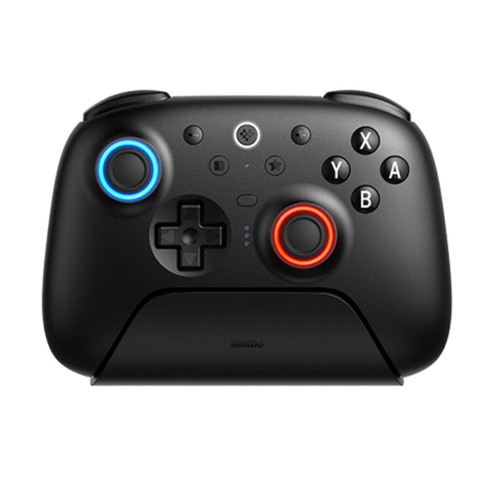 8BitDo Ultimate 2 NS Настоящий беспроводной TMR rocker RGB световой эффект с шестиосевым соматосенсорным управлением