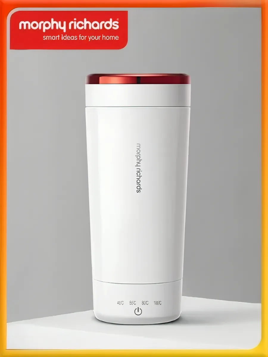 Morphy Richards Маленькая портативная мини-электрическая кружка для кипячения воды MR6060, белый