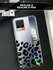 Чехол на Realme 8/8 Pro / Реалми 8/8 Про с принтом "Окрас леопарда фон черный", ...