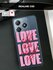 Чехол на Realme C63 / Реалми С63 с принтом "All we need is love"