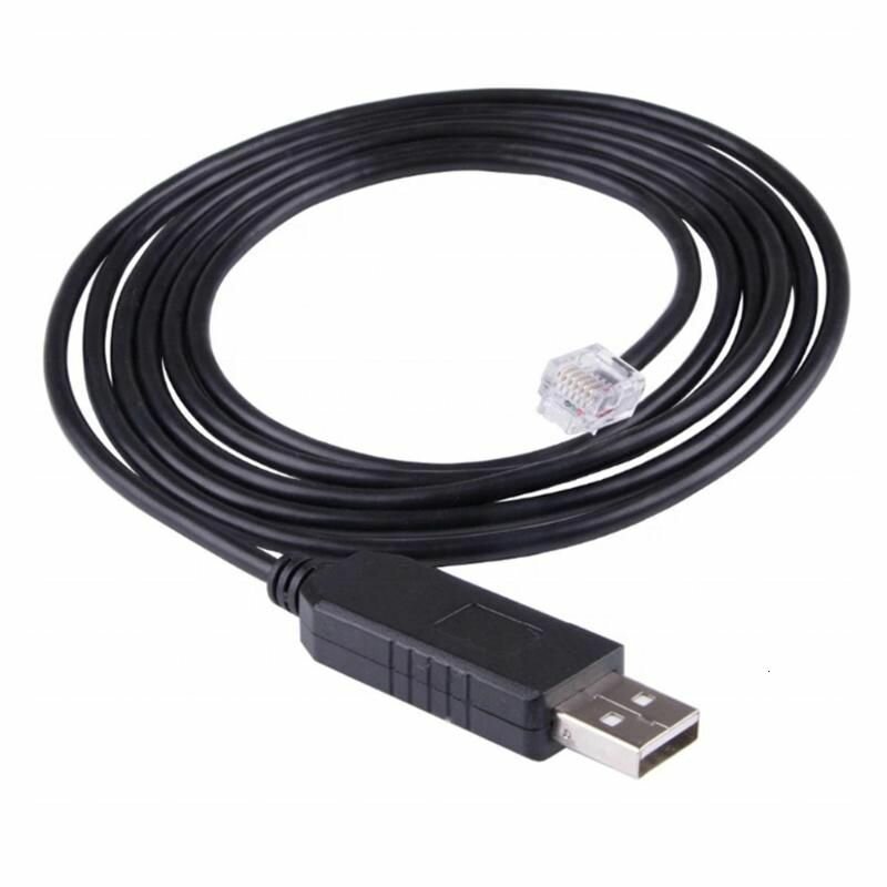 Кабель USB-RJ12 RS232 с чипом PL2303RA для долговечности