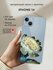 Чехол на Apple iPhone 14 / Айфон 14 с принтом "Китайский лотос", прозрачный