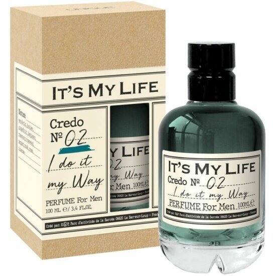 Мужские духи Art Parfum It's My Life Credo 02, 100 мл