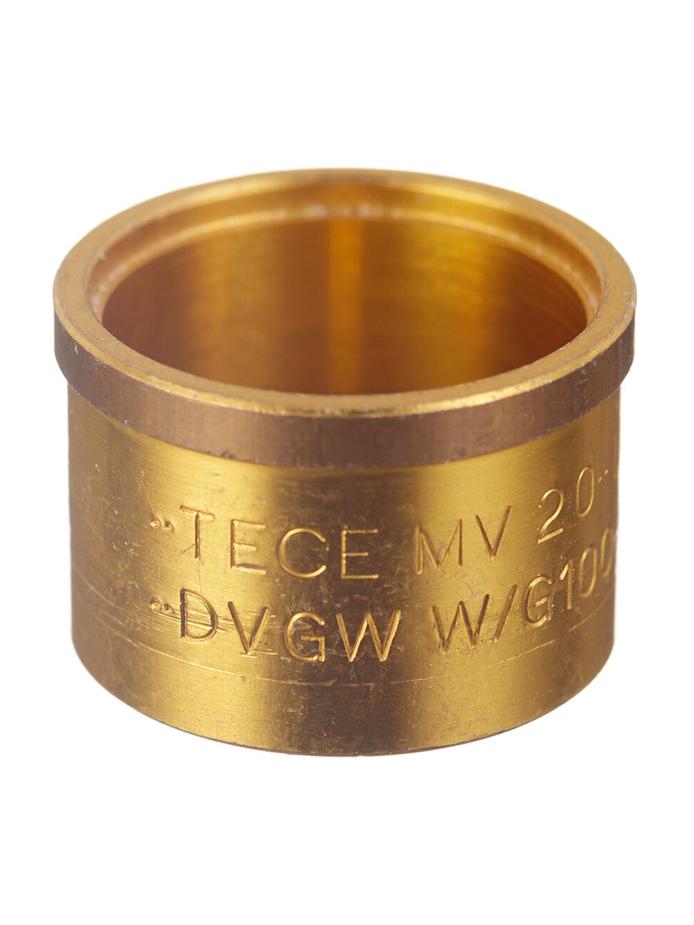 Гильза монтажная 20 мм для труб flex латунная (734520)