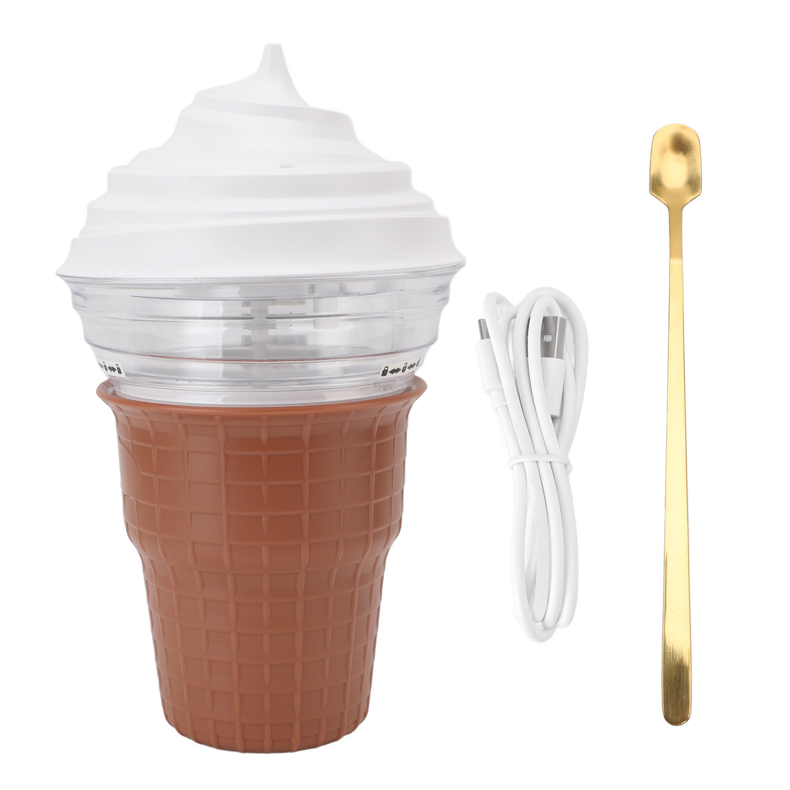 DIY Make Maker Machine для домашнего мороженого сорбета замороженное йогурт.