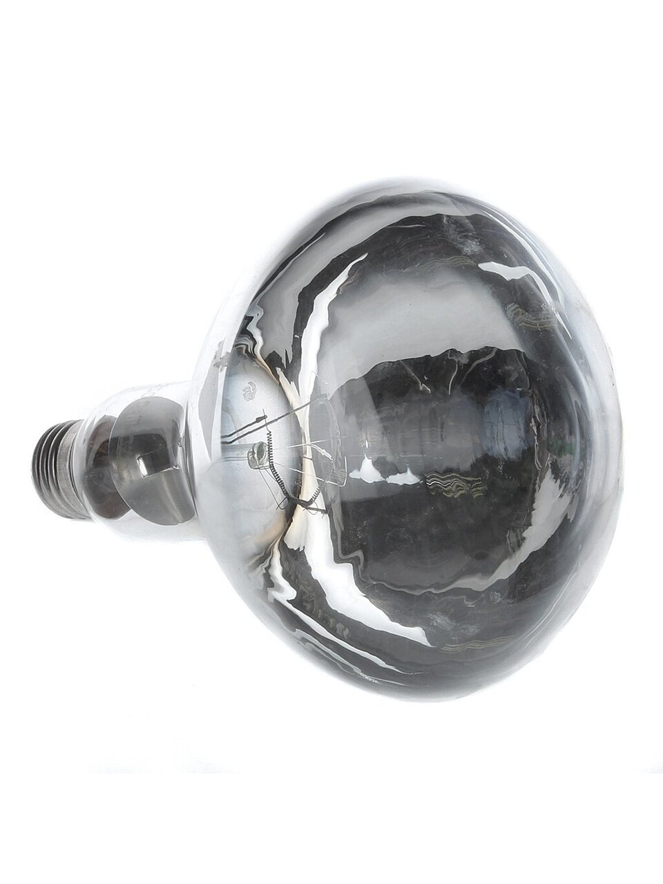 Лампочка накаливания E27, 250 Вт, теплоизлучатель, зеркальная, Калашниково