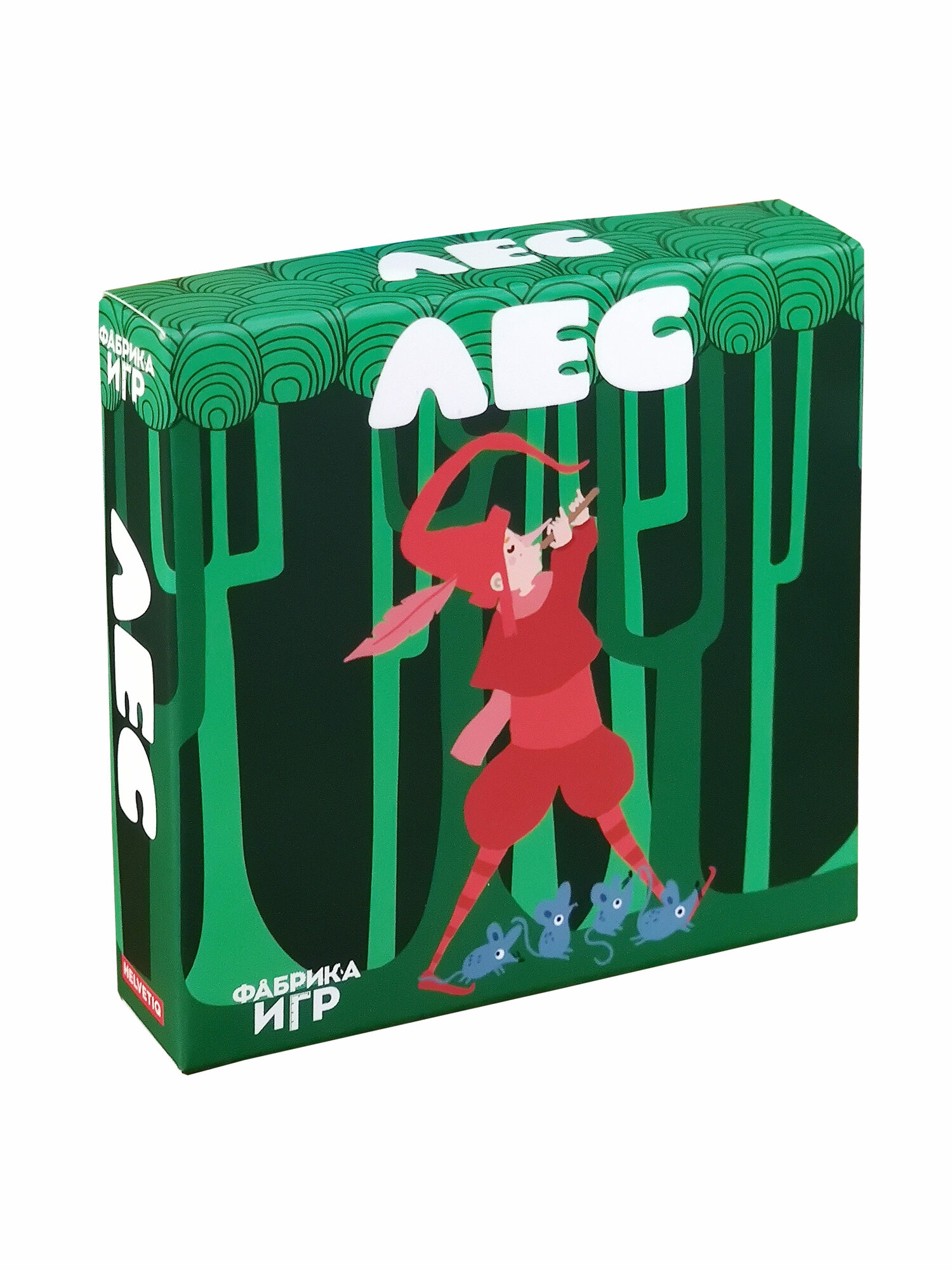Настольная карточная быстрая дорожная игра Фабрика Игр Лес 17053f