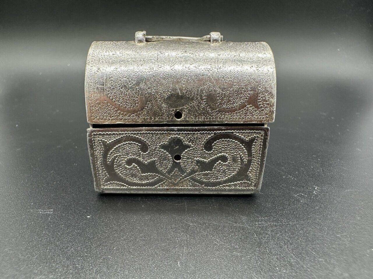 Шкатулка для украшений Сундучёк СССР 70 годы винтажный