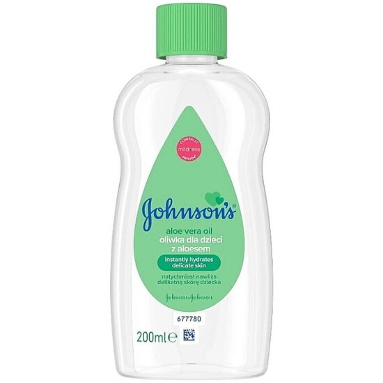 Масло для тела Johnson's Baby детское Алое 300 мл