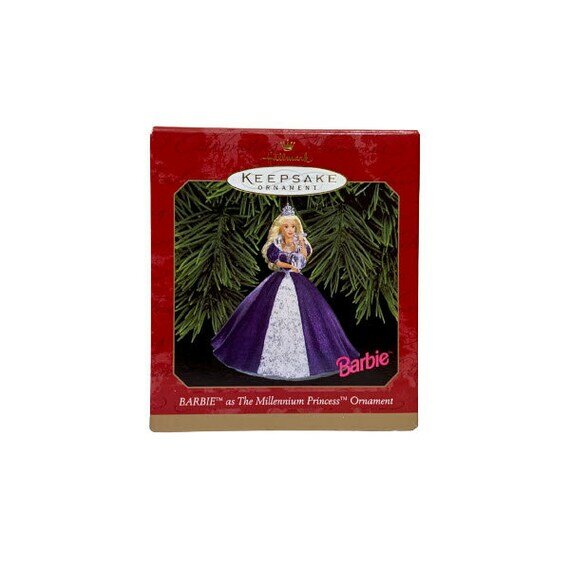 Кукла Barbie Millennium Princess Ornament (Барби Праздничное елочное украшение Принцесса Миллениума)