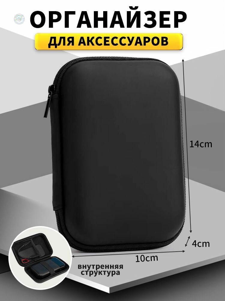 Сумка для мультиметра и инструментов, ударопрочный чехол EVA для хранения тестера, кабелей и щупов, компактная органайзер-кейс для мастера