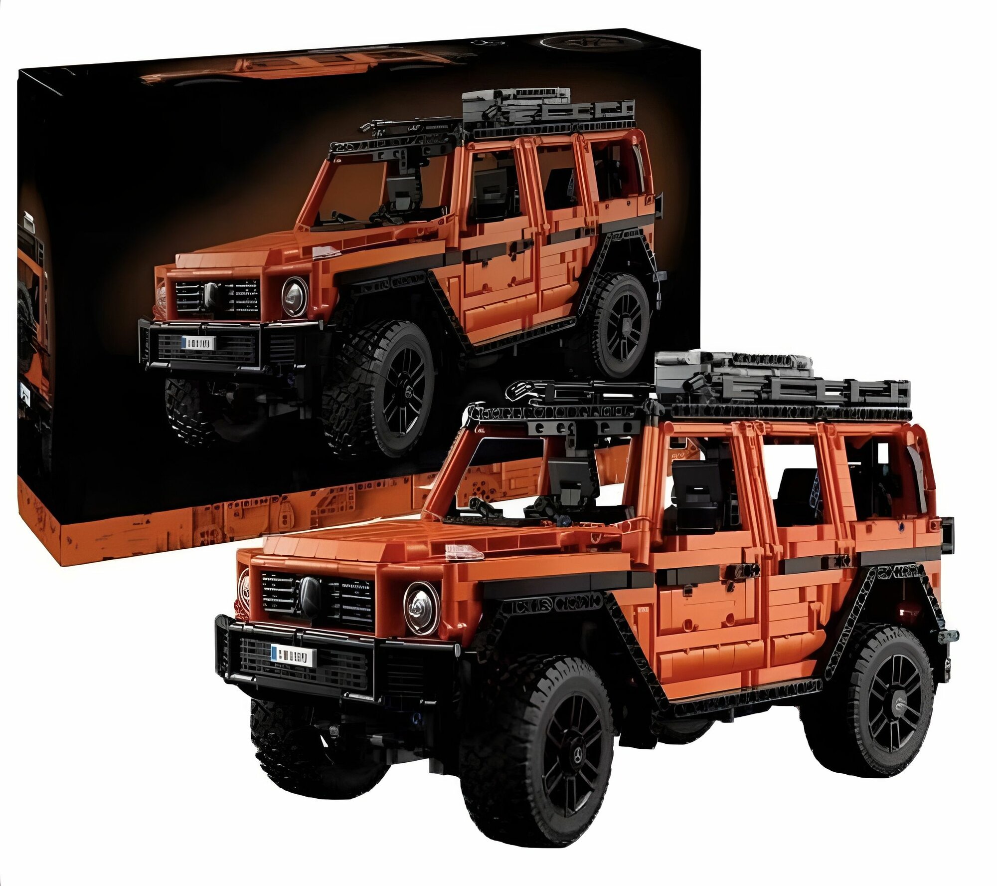 Конструктор Техно 82843 "Mercedes Benz G500 PROFESSIONAL Line " 2891 деталь (Коллекционный набор)