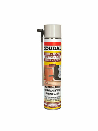 Монтажная пена ручная SOUDAL DIY Yellow 750 мл (12)
