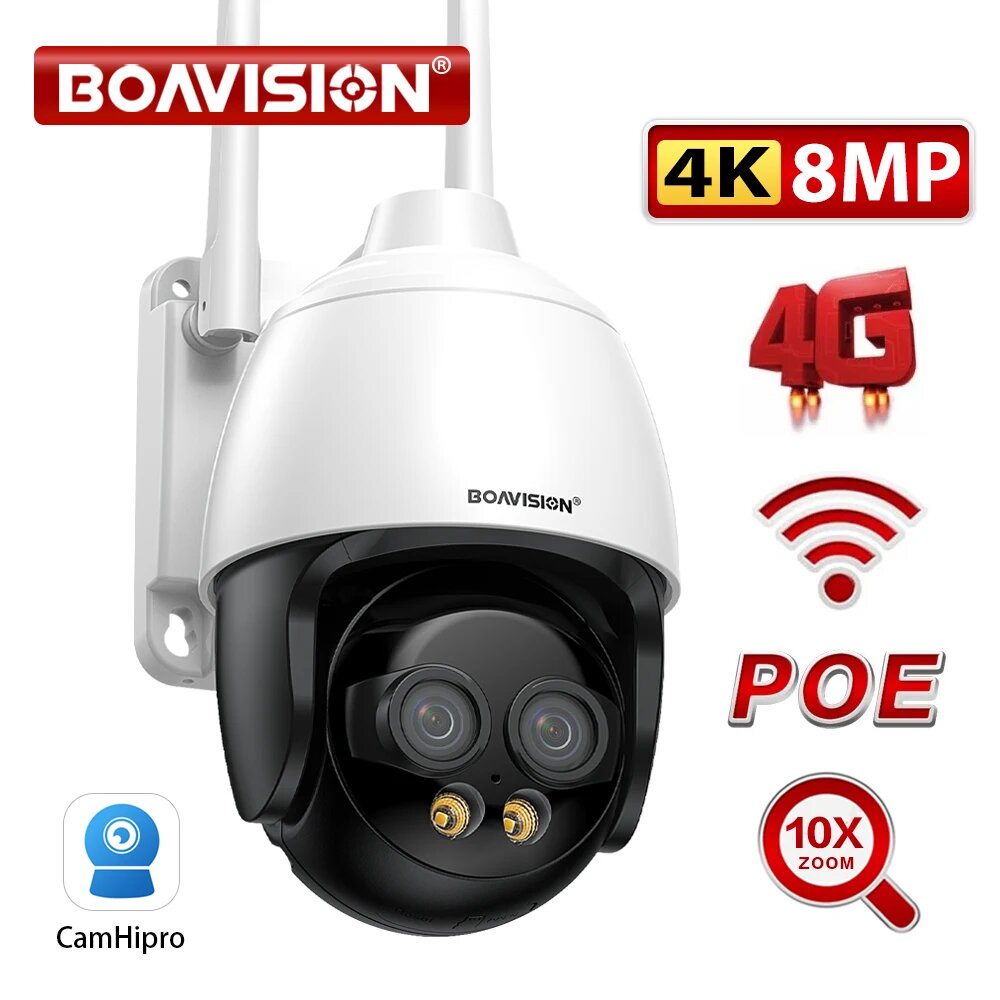 BOAVISION IP-камера 8MP WIFI, цвет 8MP WIFI Version