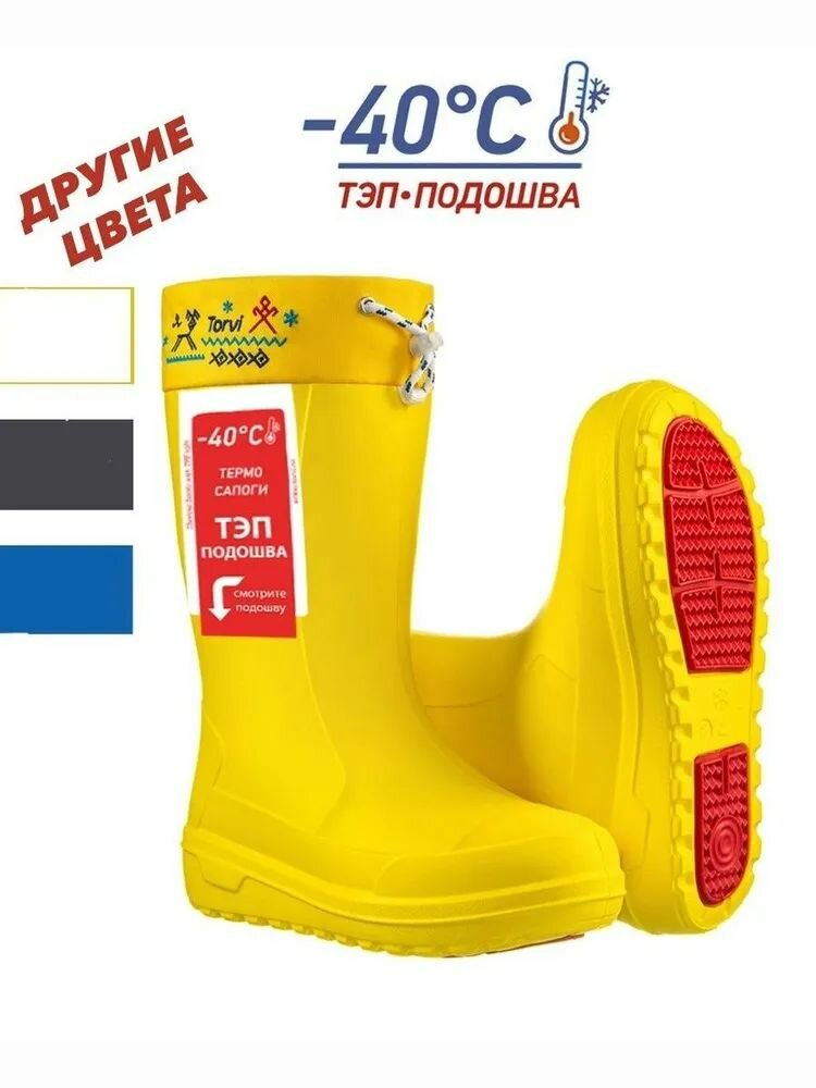 Сапоги зимние женские ЭВА TORVI ONEGA T -40C 4-слойный вкладыш (желтый) раз. 36