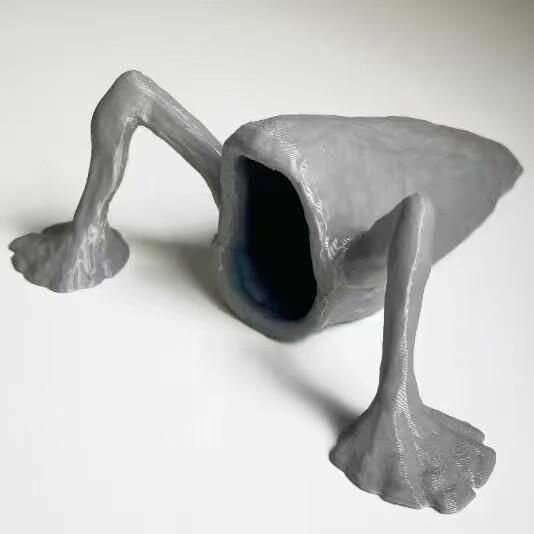 Шарнирные фигурки глубоководных монстров, напечатанные на 3D-принтере