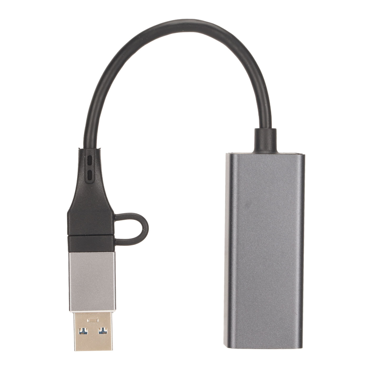 Тип C до RJ45 Адаптер 10 100 1000 Мбит / с самостоятельно адаптирующий USB 3.0 2.0 Поддержите USB C к адаптеру Ethernet для планшета ноутбука