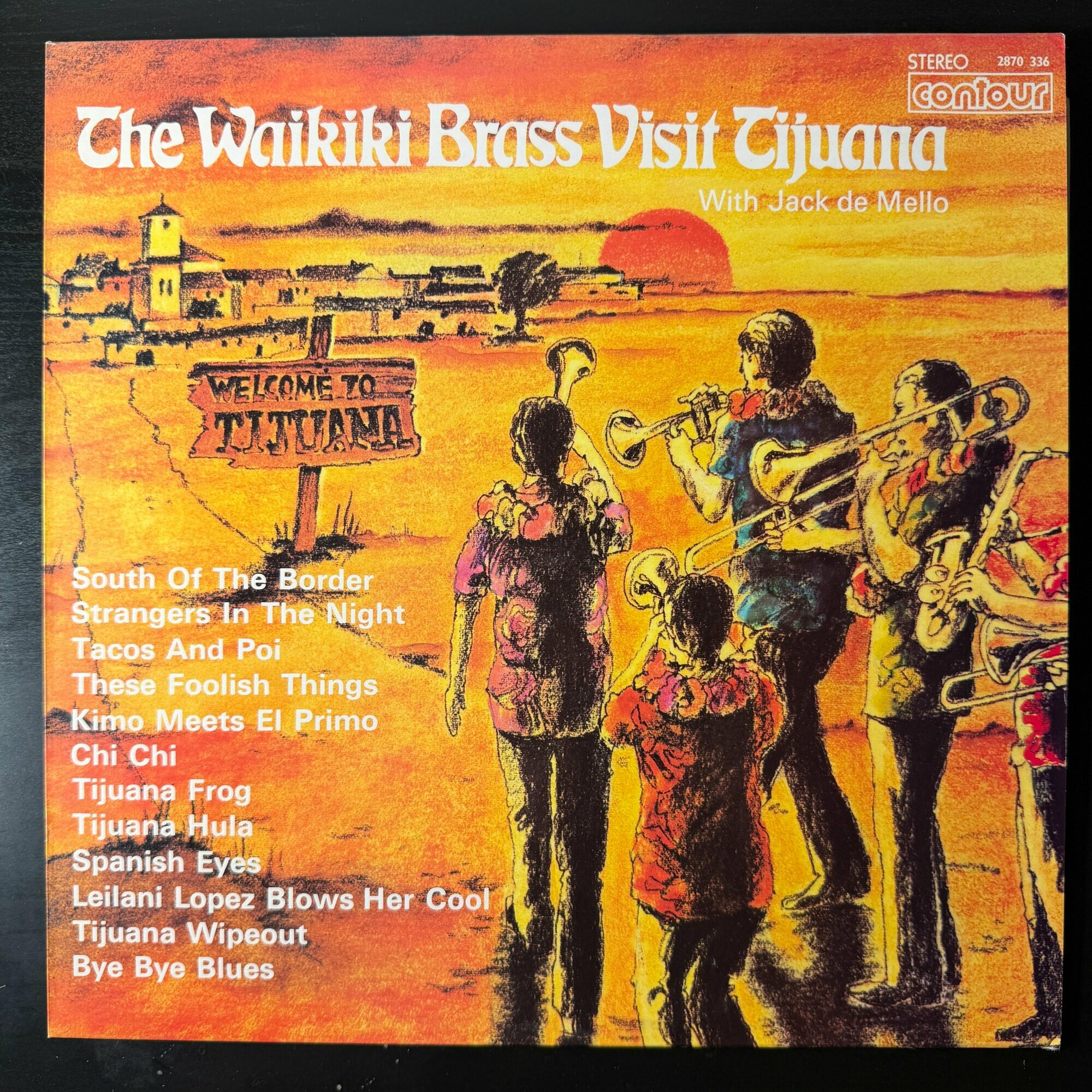 Виниловая пластинка Waikiki Brass With Jack De Mello The Waikiki Brass Visit Tijuana (Англия)