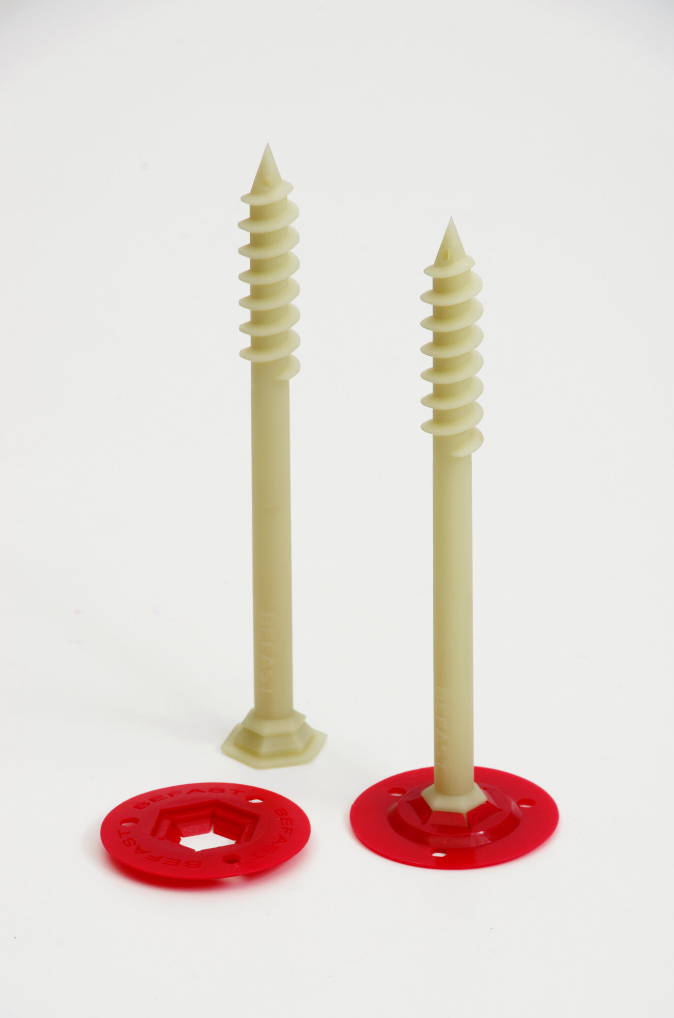 BEFAST Анкер-шуруп ГБ для газобетона 12/18х230 в комплекте рондоль65 шт ASBF230R65S