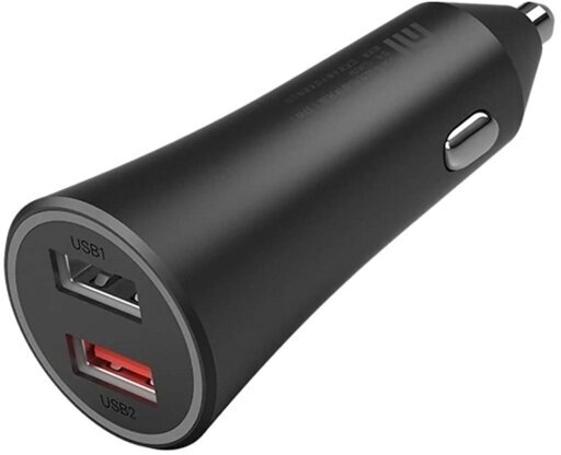 Автомобильное зарядное устройство Mi 37W Dual-Port Car Charger EU (CC06ZM)