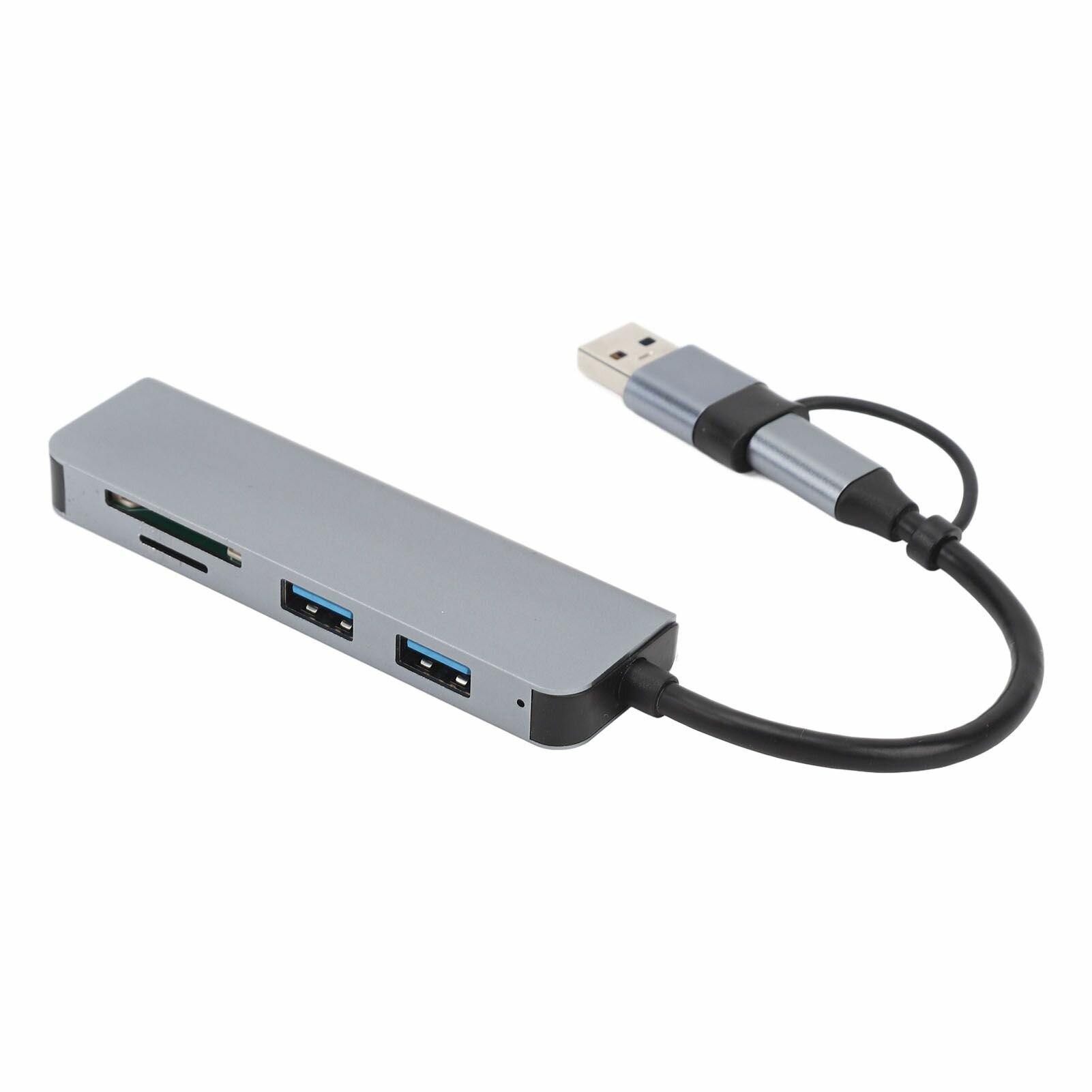 USB C Hub Multiport Adapter 5 в 1 с USB3.0 2.0 Устройство чтения карт памяти для ноутбуков, телефонов, планшетов