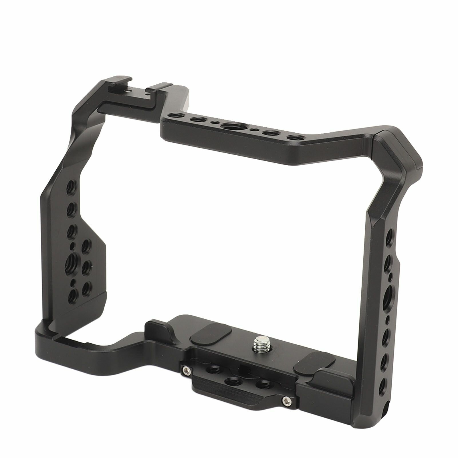 Полная камера-корпус для Nikon Z50, алюминиевый защитный видеориг с 1/4 и 3/8 дюймовыми резьбовыми отверстиями и холодным башмаком