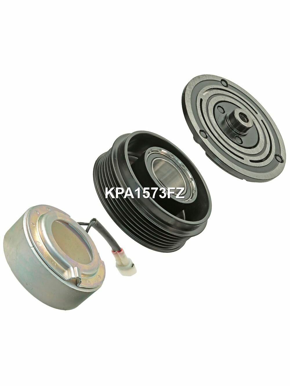 Шкив компрессора кондиционера в сборе Krauf KPA1573FZ