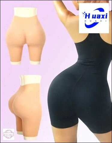 1 Силиконовые трусики для увеличения ягодиц и бедер со встроенной вагиной