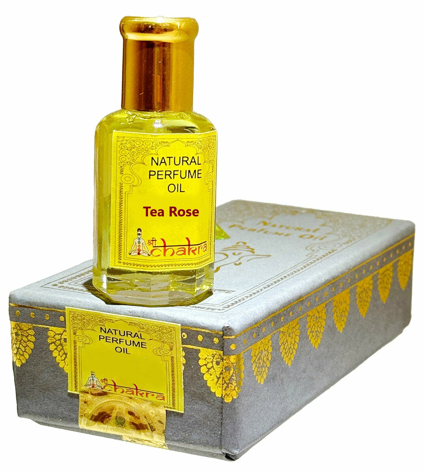 Чайная Роза Чакра парфюм масло эфирное Tea Rose (T-Rose) Chakra Perfume Essential oil 10 мл.