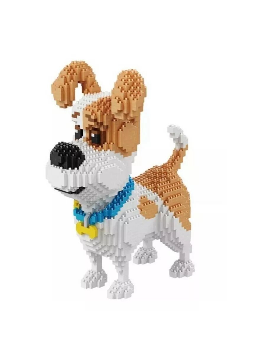 Конструктор Balody BA16013 "Терьер Макс", развивающий, 2100 деталей