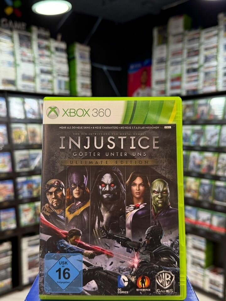 Игра Injustice Ultimate Edition (Xbox 360) (Box)