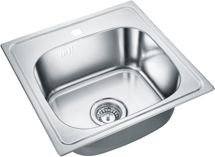 Мойка кухонная Emar Steel 130A