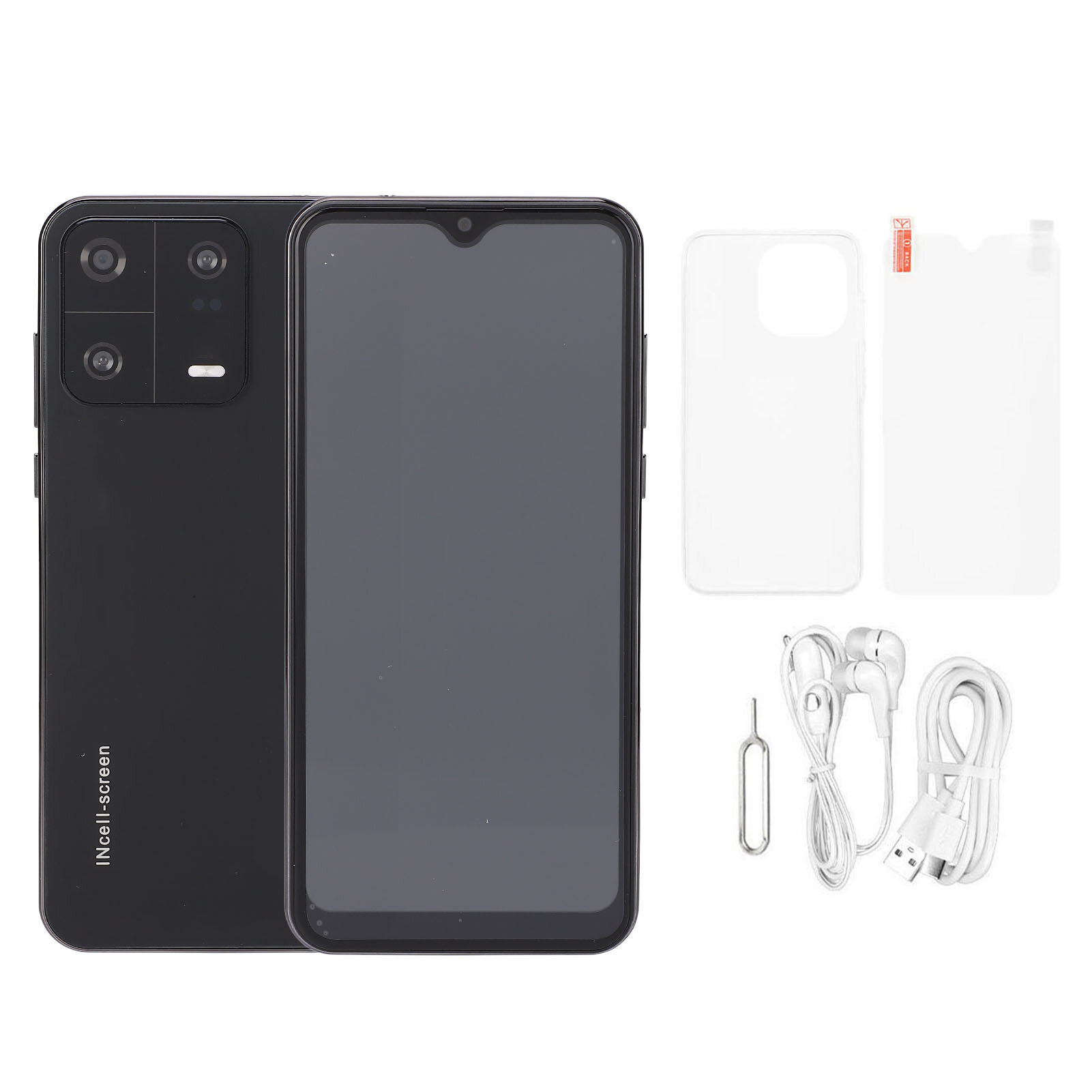 Смартфон M13 Pro 5.99 дюймов, 2400x1080, 4 ГБ/32 ГБ, камеры 8 МП/21 МП, разблокированный, Android 11