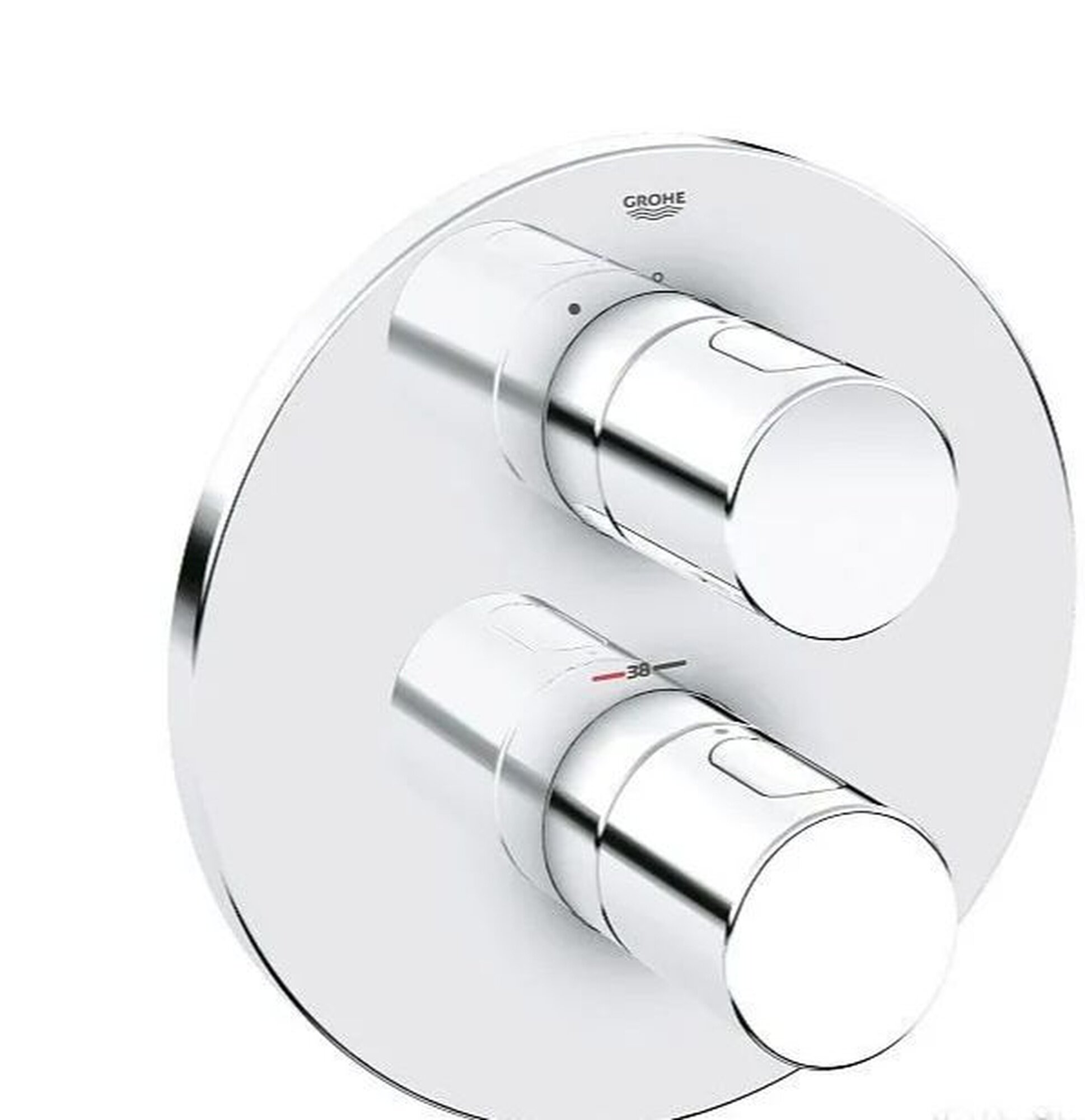 Термостат для душа GROHE Grohtherm 3000 Cosmopolitan, хромированная поверхность