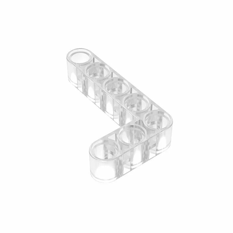 Gobricks Liftarm Modified Bent Белый 3x5 (180)