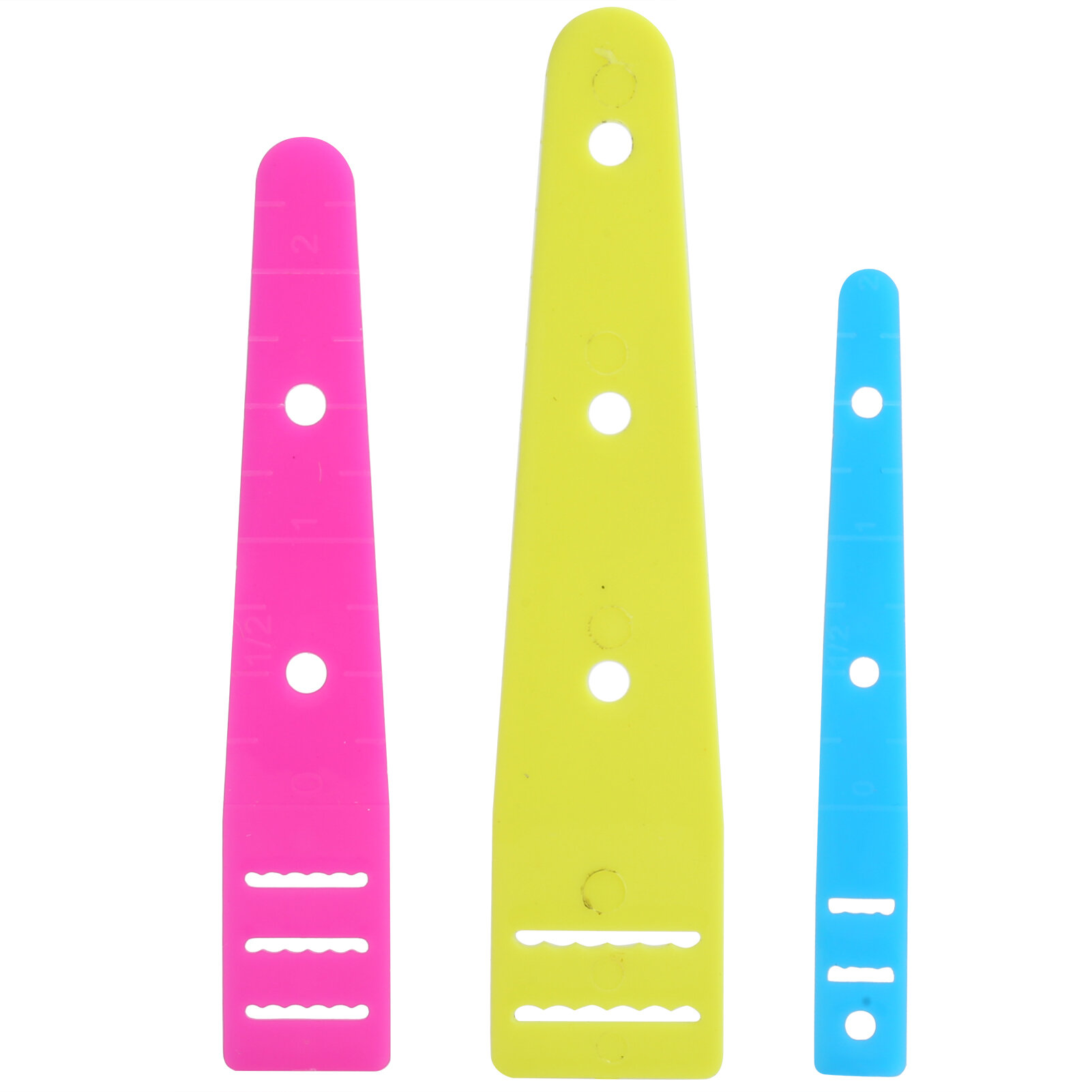 3pcs Пластиковые цветовые нити плоские