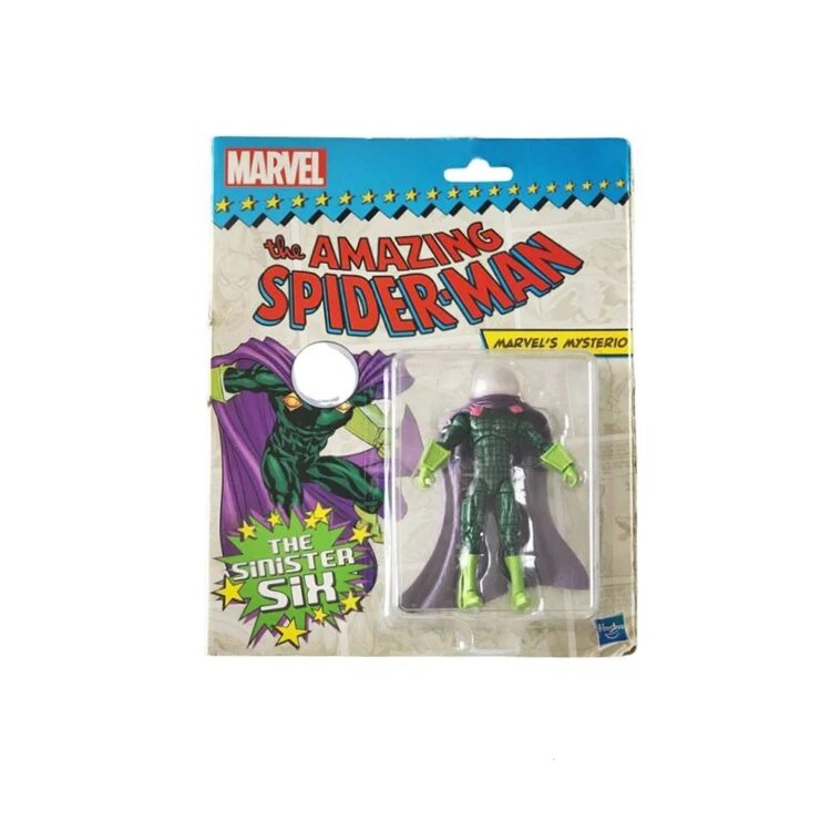 Marvel Legends Spiderman Retro Sinister Six набор фигурок 3,75 дюйма Boxed Mysterio