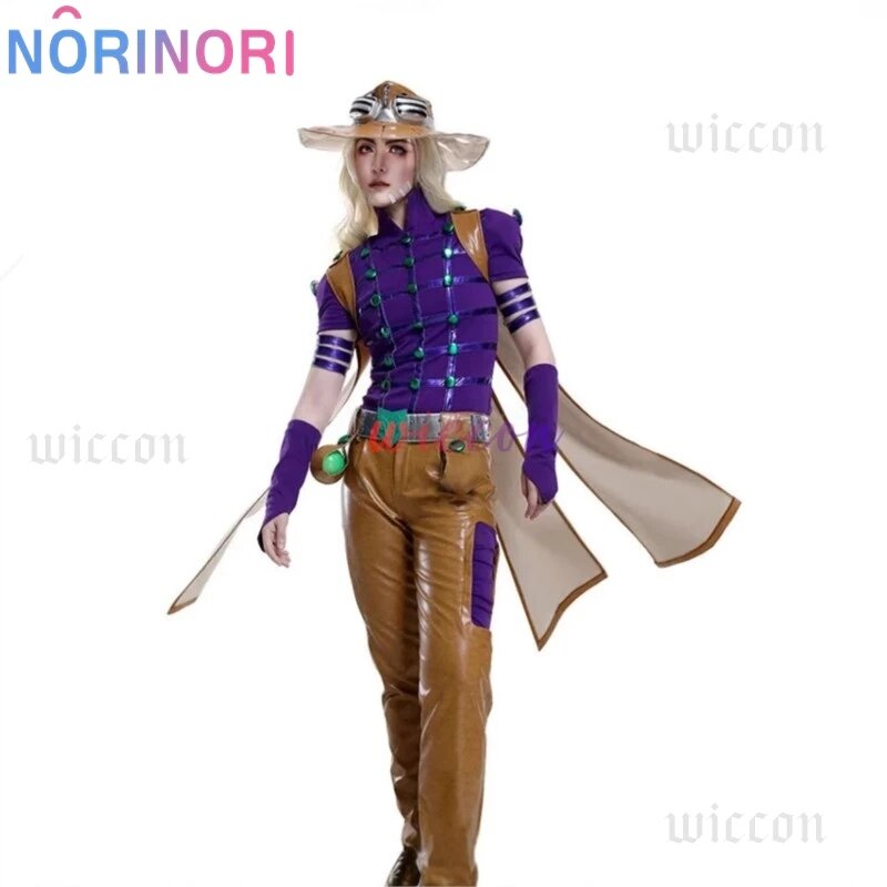 Косплей костюм Gyro Zeppli JoJo Spin, XXL, Suit