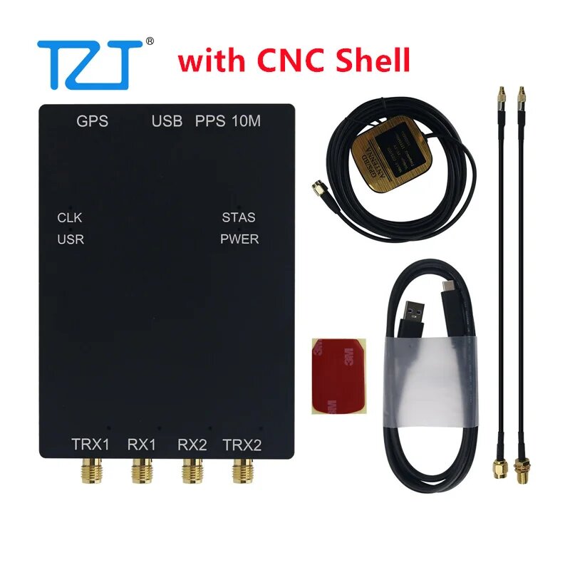 TZT GPS USB PPS 10M USRP B210 с CNC корпусом