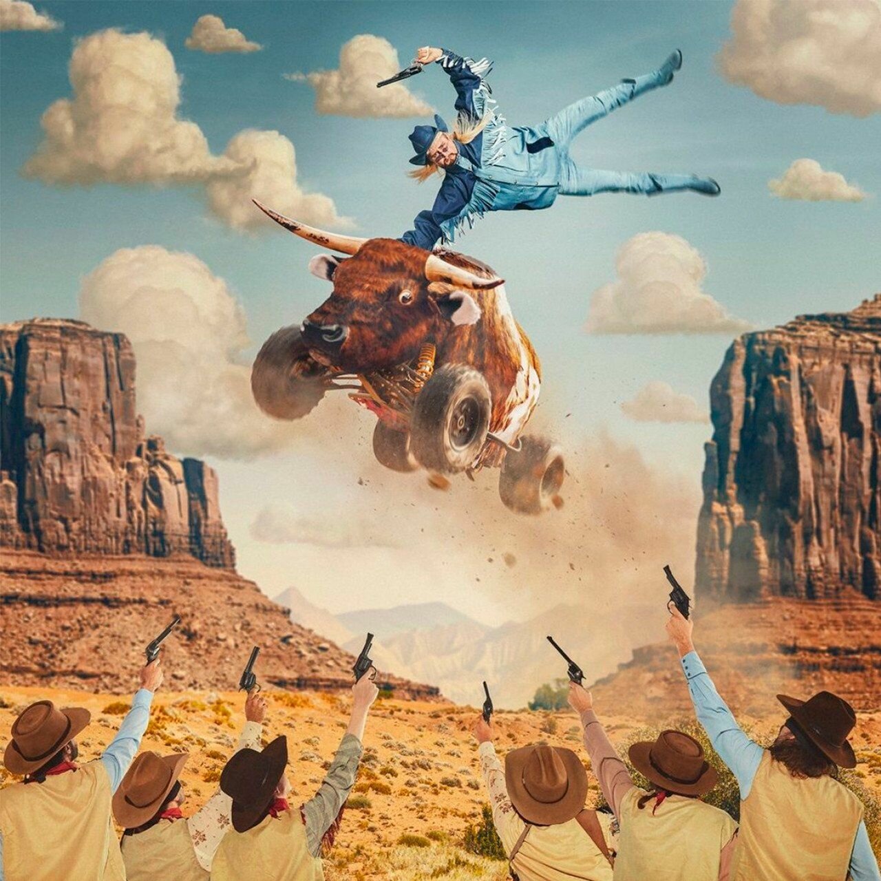 OLIVER TREE - Cowboy Tears, (LP, Yellow) Виниловая Пластинка