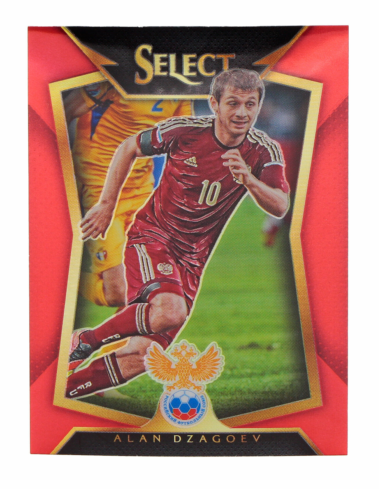 Коллекционная карточка Panini Select Soccer 2015-16: #26.2 Алан Дзагоев - Red