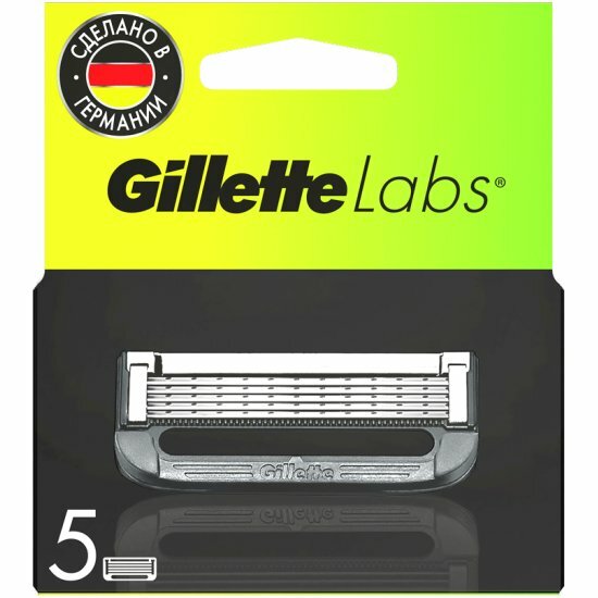 Сменные кассеты для бритья Gillette Labs, 5 шт