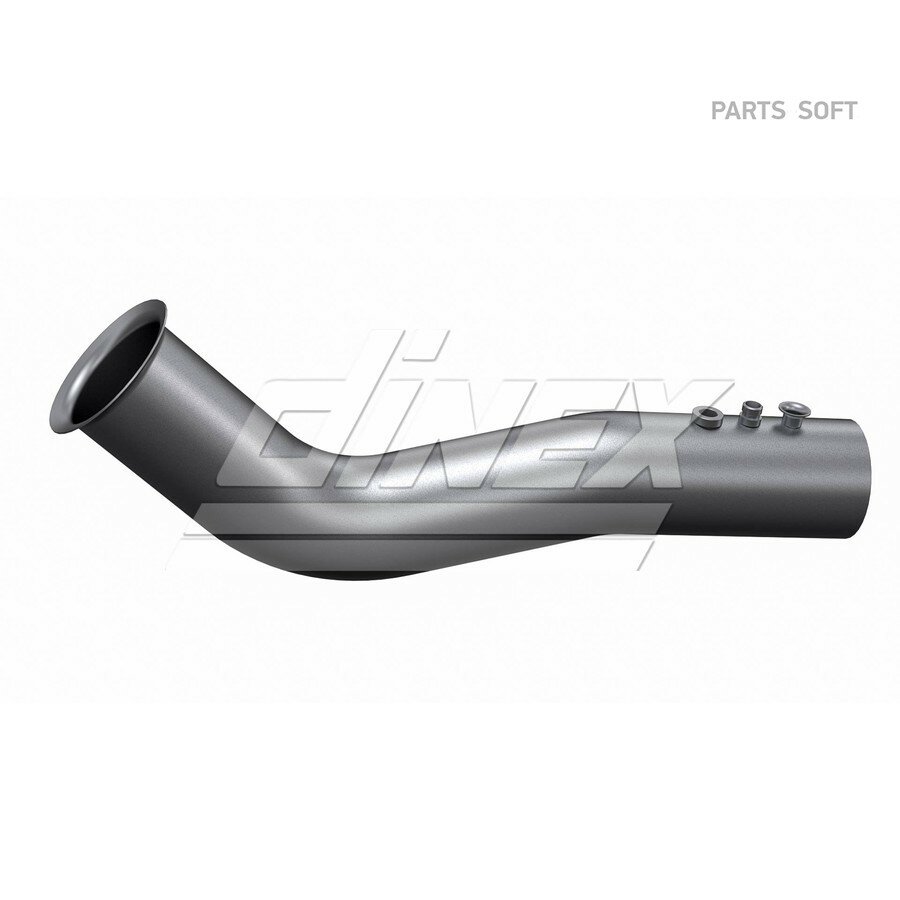 Труба глушителя MAN передняя от официального дистрибьютора, DINEX, артикул 4IA009