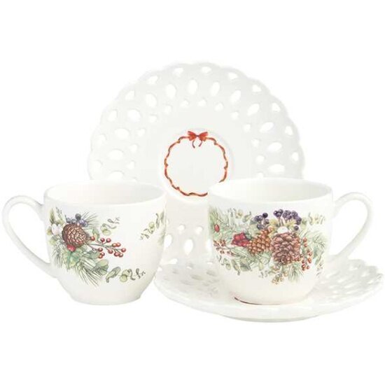 Набор чайный Lefard "celebration", на 2 пер, 4 пр, 250 мл