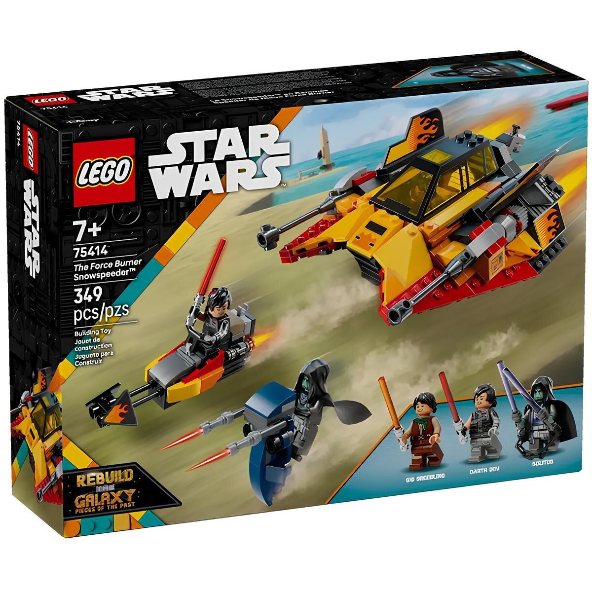 Конструктор LEGO Star Wars 75414 Снежный спидер «Сжигатель силы»