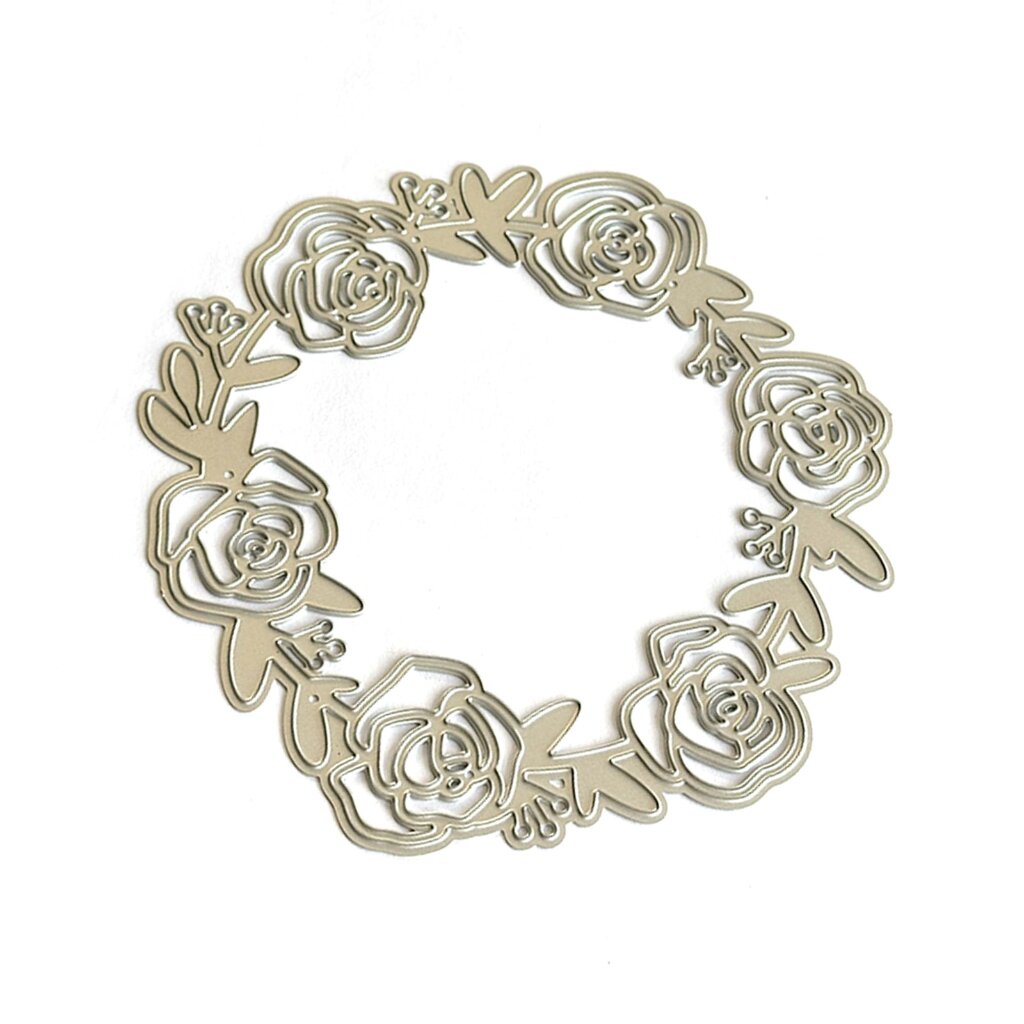 Металлические высечки для венков