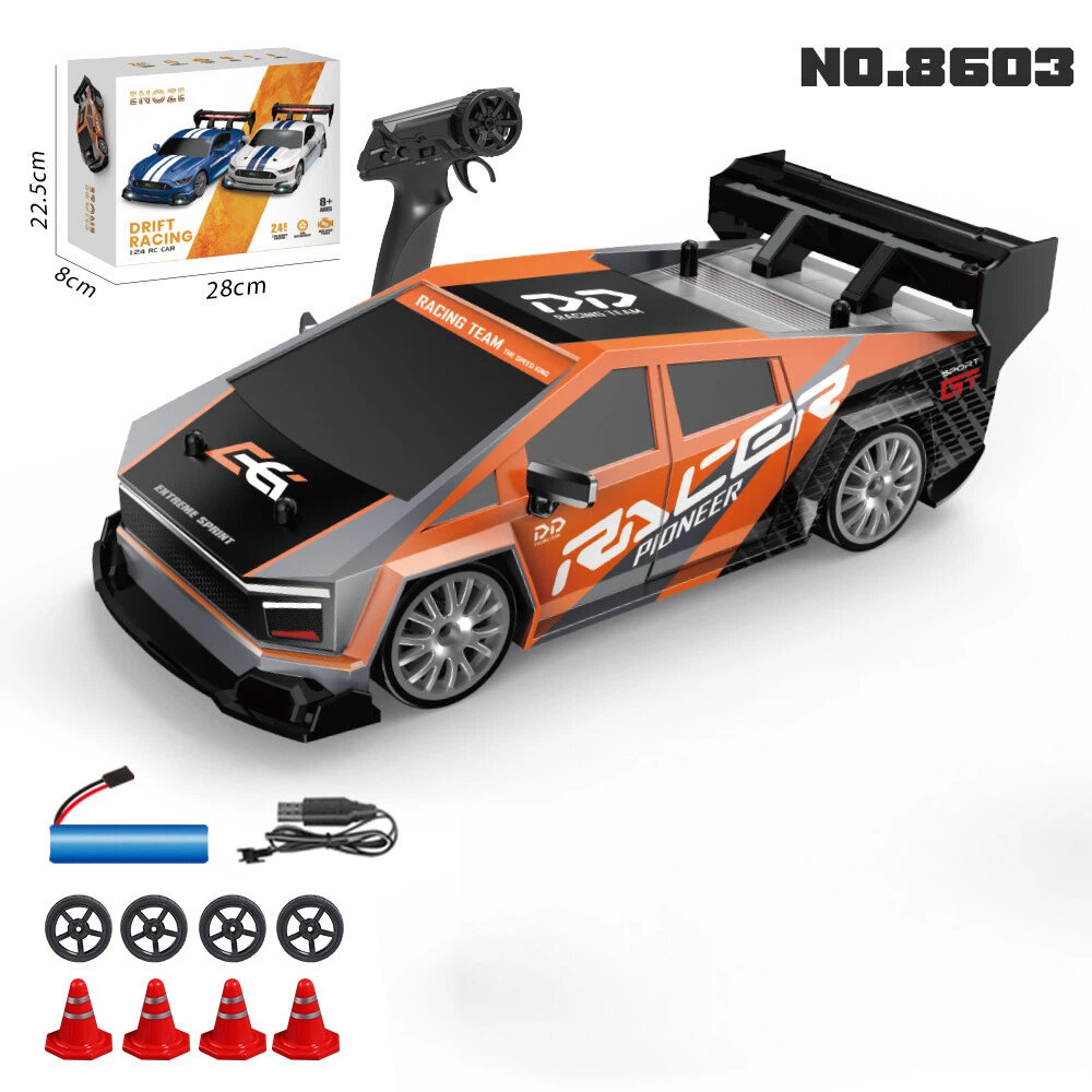 Детский гоночный автомобиль с дистанционным управлением, 1:24RC Tesla model 4WD drift car