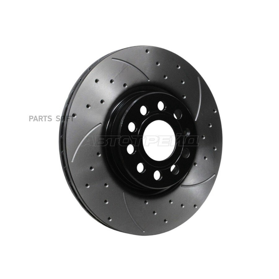 Диски тормозные комплект Audi A3 03-13 / Skoda Kodiaq 16-22 (Спереди/ Перфорированный) SAT ST-149-0015 | цена за 1 шт