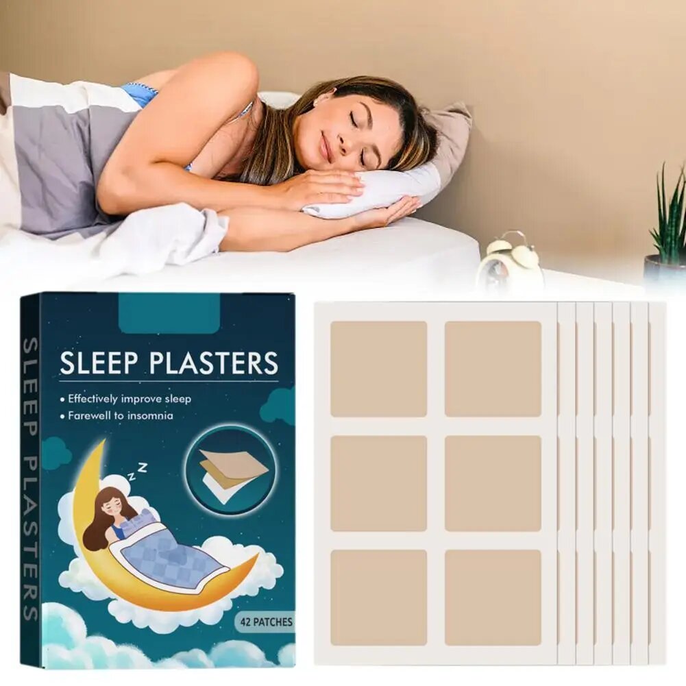 42 шт. одноразовые наклейки против храпа для ночного сна, губ, носа, дыхания, полоски для носа для храпа, детей и взрослых, палочка